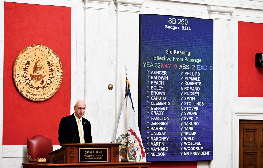 West Virginia Senate passes its version of state budget | News, Sports ...